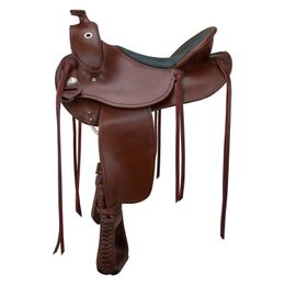 Deuber & Partner Westernsattel Flex Fit Vario Old Style Classic Line Pro braun 16 Zoll