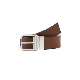 Tommy Jeans Belt 'AUSTIN 3.5' male Brown, Black size 80