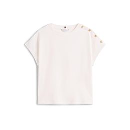 Tommy Hilfiger T-Shirt Damen Gr&ouml;&szlig;e S wei&szlig;