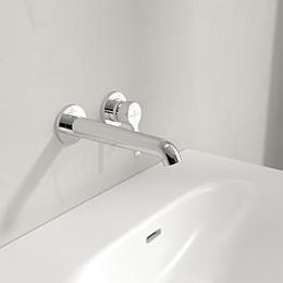Villeroy & Boch Villeroy und Boch Skyla Waschtischarmatur TVW11600100061 ohne Ablaufgarnitur, Chrom