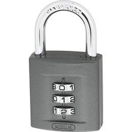 Abus Zahlenschloss, 158/40 B/DFNLI, VE 3 Stk, schwarz