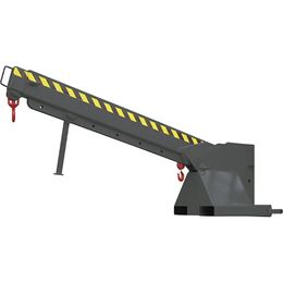 Eichinger Kranarm, teleskopierbar und h&ouml;henverstellbar, 560 - 2500 kg, anthrazitgrau