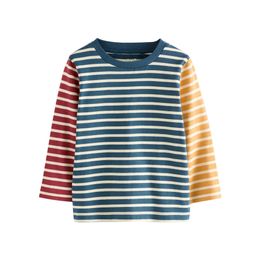 next Shirt Jungen Gr&ouml;&szlig;e 122 navy / gelb / dunkelrot / wei&szlig;