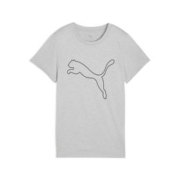 Puma Funktionsshirt 'Tad Essential' Damen Gr&ouml;&szlig;e S grau / schwarz