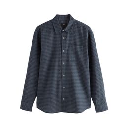 next Hemd Herren Gr&ouml;&szlig;e M indigo / rauchblau