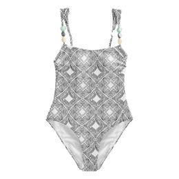 next Badeanzug Damen Gr&ouml;&szlig;e 5XL schwarz / wei&szlig;