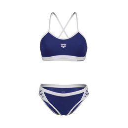 arena Bikini 'ICONS' Damen Gr&ouml;&szlig;e L blau / wei&szlig;