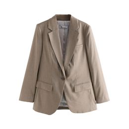 next Blazer Damen Gr&ouml;&szlig;e 34 beige / gold