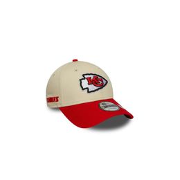 New Era Cap '9FORTY Kansas City Chiefs Wordmark NFL' male Beige size Onesize