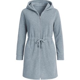 Vivisence Dressing Gown '5012' female Grey size 2XL