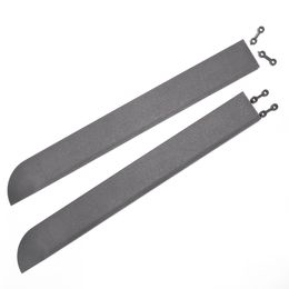 Klickfliesen-Eckleiste ANDIAMO "Terra Sol, Made in Swiss", grau (dunkelgrau), B:50mm L:430mm, Polyvinylchlorid (PVC), Hartbodenbeläge, idealer Fliesen-Abschluss