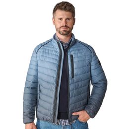 Langjacke Casamoda "Casamoda Jacke uni", Herren, Gr. 4XL, blau (himmelblau), 100% Polyester, Jacken