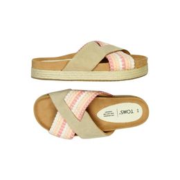 Toms Shoes TOMS Sandalen Damen Gr&ouml;&szlig;e 36 Second Hand beige