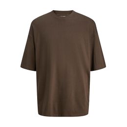 Jack & Jones JACK & JONES T-Shirt 'JJEBradley' Herren Gr&ouml;&szlig;e XS braun