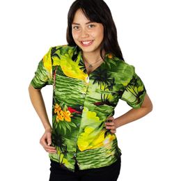 King Kameha Blouse 'Surf' female Green size 5XL