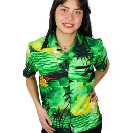 King Kameha Blouse 'Surf' female Green size M