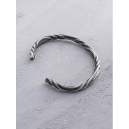 REYTEL Armband 'TIME LOOP' Herren Gr&ouml;&szlig;e 18 cm silber