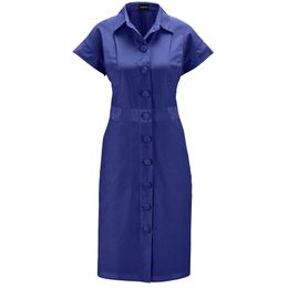 Madeleine Mode MADELEINE Blusenkleid Damen Größe 38 royalblau Winterkleid