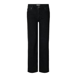 Selected Jeans 'SLFBEA-KORI' Damen Gr&ouml;&szlig;e 32 black denim