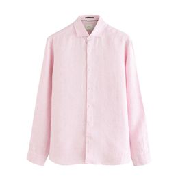 next Button Up Shirt male Pink size XS