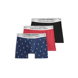 Polo Ralph Lauren Boxershorts Herren Gr&ouml;&szlig;e M blau / melone / schwarz / wei&szlig;