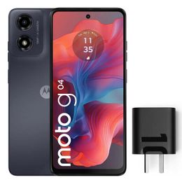 Motorola Moto G04 64GB - Schwarz - Ohne Vertrag