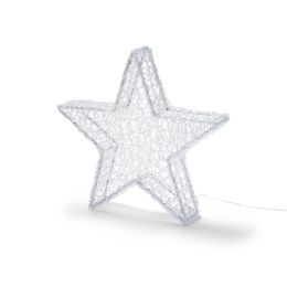 Tchibo - LED-Outdoor-Dekostern - silber
