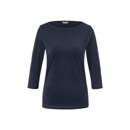 Tchibo - Shirt mit 3/4-Arm - Damen - Gr. M - dunkelblau