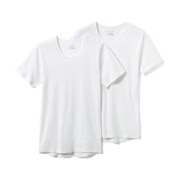 Tchibo - 2 Qualit&auml;ts-Feinripp-Unterhemden - Herren - Gr. Xxl/8 - wei&szlig;