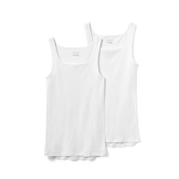Tchibo - 2 Qualit&auml;ts-Feinripp-Unterhemden - Herren - Gr. Xxl/8 - wei&szlig;