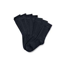 Tchibo - 7 Paar Socken - Herren - Gr. 41-43 - dunkelblau