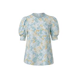 Tchibo - Florale Webbluse - Damen - Gr. 48 - mehrfarbig