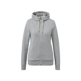 Tchibo - Sweatjacke - Damen - Gr. XL - hellgrau