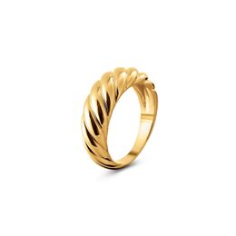 Tchibo - Ring - Damen - Gr. 21 - gold