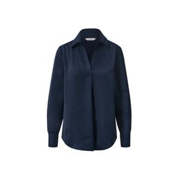 Tchibo - Satin-Bluse - Damen - Gr. 42 - dunkelblau