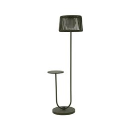 Leco Solar Stehleuchte mit integriertem Tisch - 54x35x140cm - Stahl