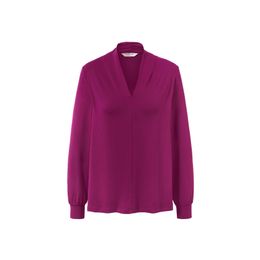 Tchibo - Langarmshirt mit V-Ausschnitt - Damen - Gr. L - rot