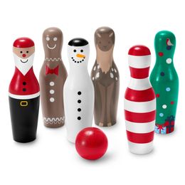 Tchibo - Mini-Bowling &raquo;Xmas&laquo; - mehrfarbig