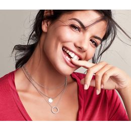 Tchibo - Layer-Kette - silber