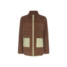 Tchibo - Teddy-Jacke - Damen - Gr. 42 - hellgrün