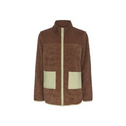 Tchibo - Teddy-Jacke - Damen - Gr. 42 - hellgrün