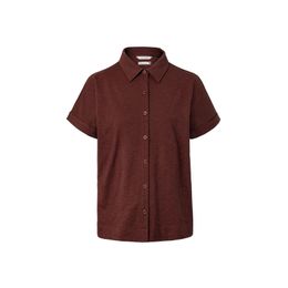 Tchibo - Blusenshirt mit Knopfleiste - Damen - Gr. XL - terrakotta