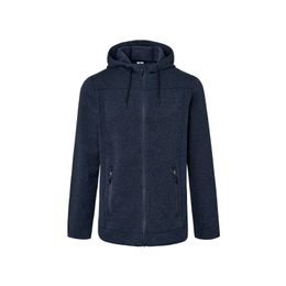 Tchibo - Strickfleece-Jacke - Herren - Gr. S - blau