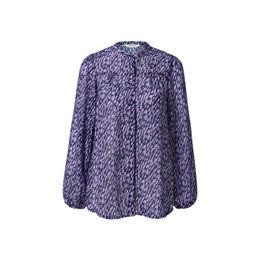 Tchibo - Bluse mit Print - Damen - Gr. 44 - dunkelblau/print