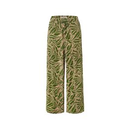 Tchibo - Bedruckte Palazzohose - Damen - Gr. XXL - beige/print