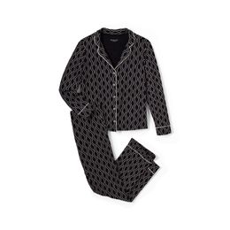 Tchibo - Pyjama - Damen - Gr. XL - schwarz