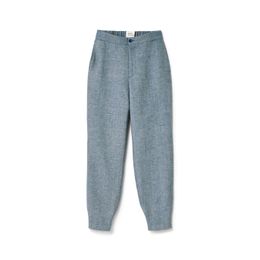 Nah/Studio Hose - Baumwoll-Leinen-Mix - Gr. 40 - blau