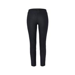 Tchibo - Stretchhose mit dekorativem Tape - Damen - Gr. 38 - schwarz