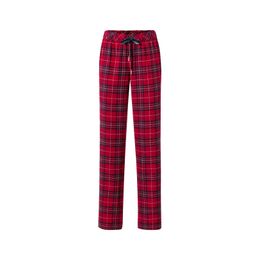 Tchibo - Flanell-Relaxhose - Damen - Gr. 38 - dunkelblau/kariert