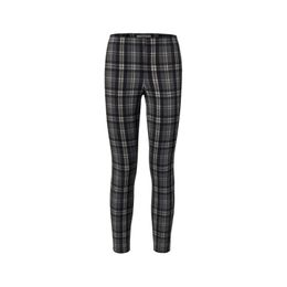 Tchibo - Karierte Stretchhose - Damen - Gr. 48 - schwarz/kariert